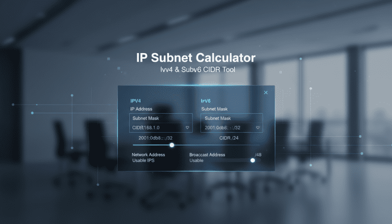 Ip Subnet Calculator: Ipv4 & Ipv6 Cidr Tool - Simplify Calculators
