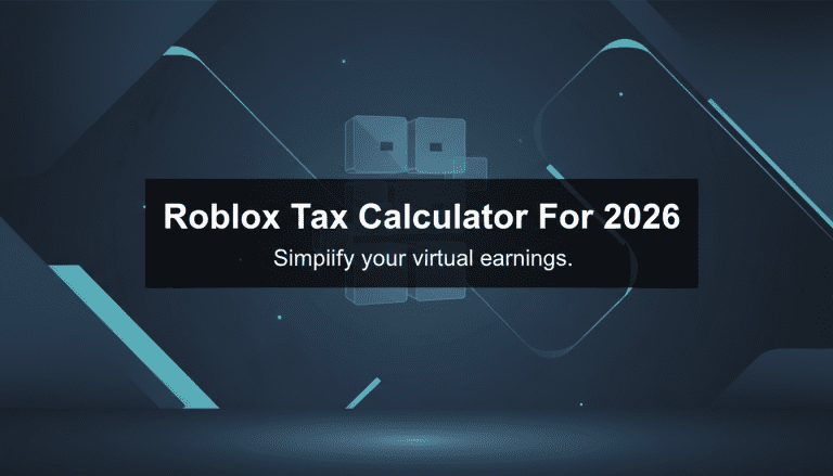 Roblox Tax Calculator For 2026 - Simplify Calculators