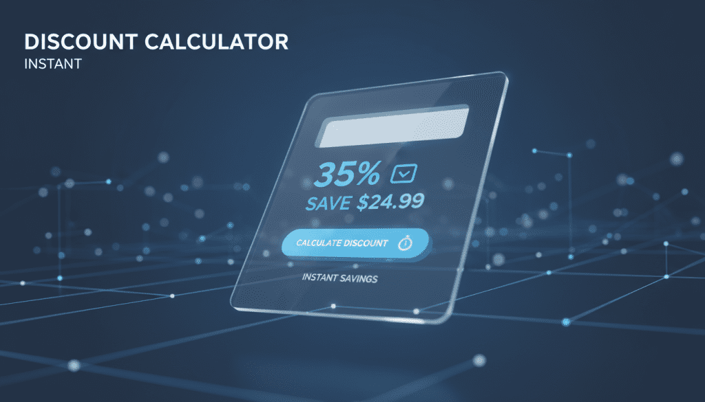 Discount Calculator: Sale Price & Savings (instant) - Simplify Calculators