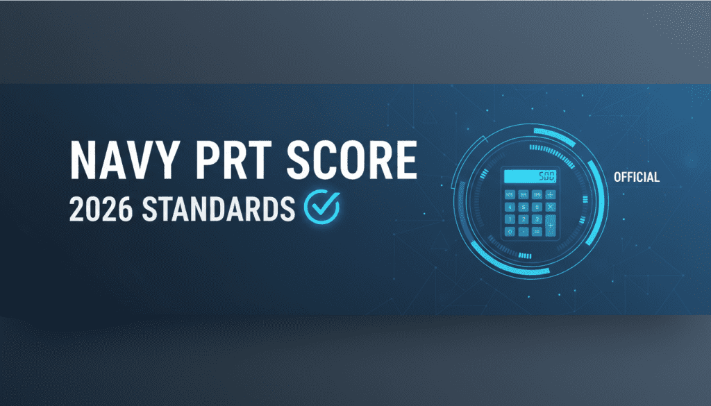 Navy Prt Calculator 2026 [official Score & Standards] - Simplify ...