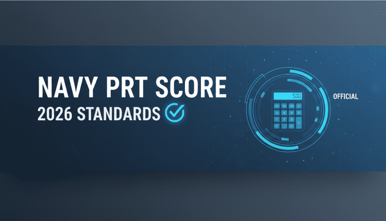 Navy Prt Calculator 2026 [official Score & Standards] - Simplify ...